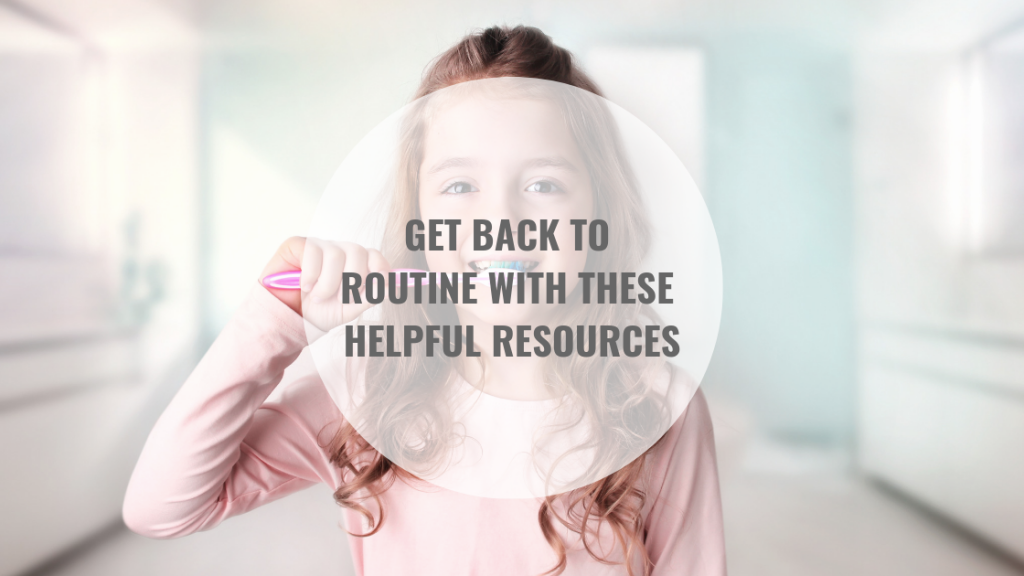 Get Back to Routine with These Helpful Resources | SOLUTIONS FOR LIVING